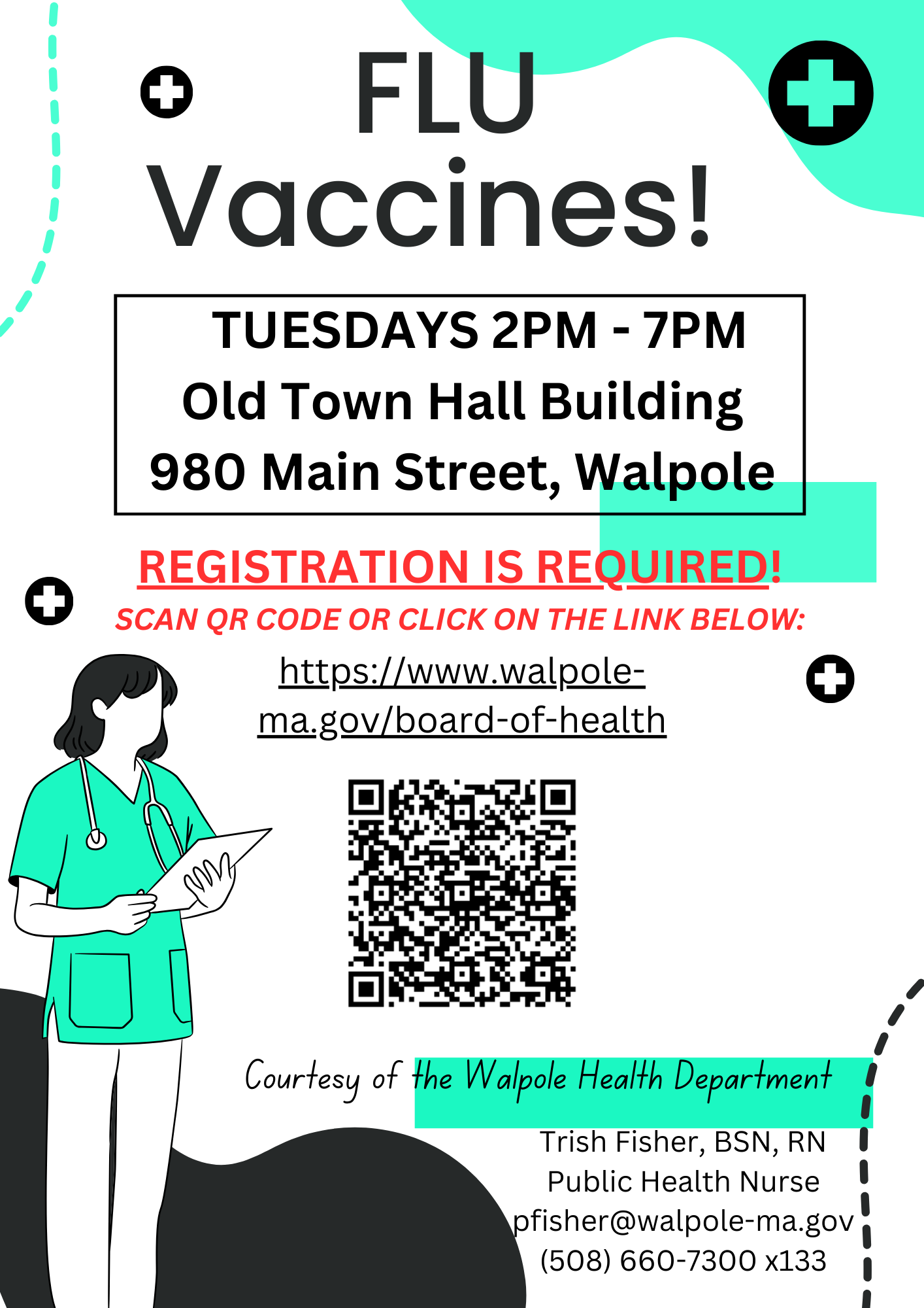 2025 Flu Clinics | walpolema